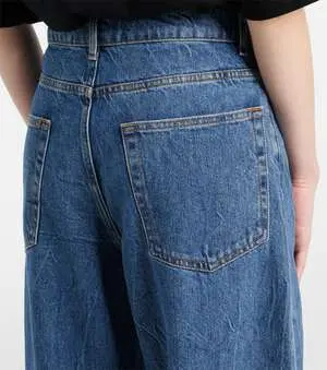 RÓHE High-rise Wide-leg Jeans
