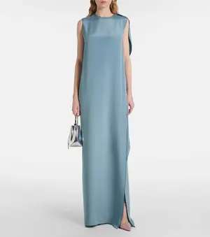 Max Mara Odessa Silk Maxi Dress