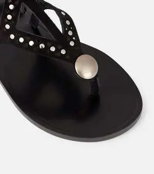 Isabel Marant Étoile Edil Studded Leather Sandals