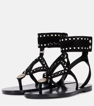 Isabel Marant Étoile Edil Studded Leather Sandals