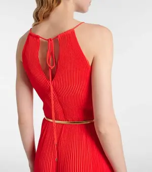 Max Mara Gersa Maxi Dress - Red