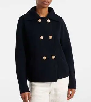 Jardin Des Orangers Double-breasted Wool And Cashmere Jacket