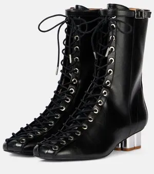 GANNI Lace-up Boots