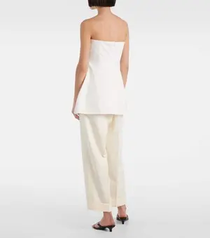 RÓHE Cotton Corset Top
