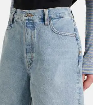 FRAME Timeless Denim Shorts