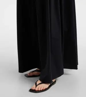 RÓHE One-shoulder Plisse Maxi Dress