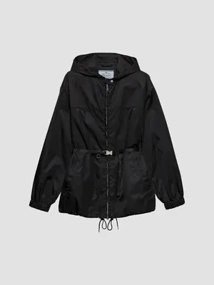 Prada Re-nylon Blouson Jacket - Black