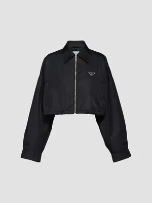 Prada Re-nylon Blouson Jacket - Black