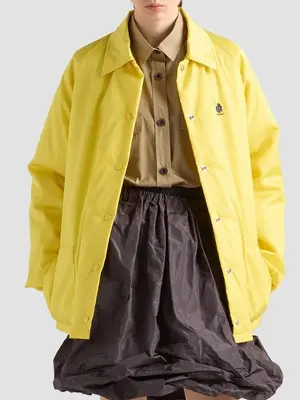 Prada Re-nylon Blouson Jacket - Yellow