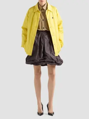 Prada Re-nylon Blouson Jacket - Yellow