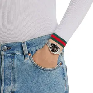 Gucci Interlocking 29mm Watch - Black