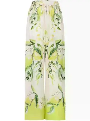 NICHOLAS Sandra Palazzo Trousers - White