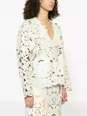 FORTE_FORTE Guipure-lace Jacket