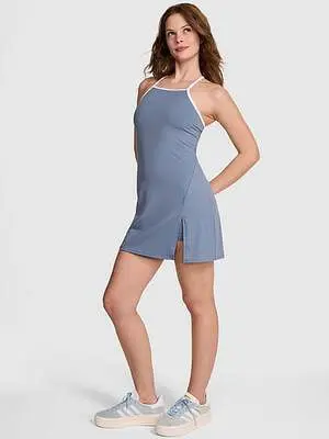 Pink Relay Strappy Sport Dress - Blue