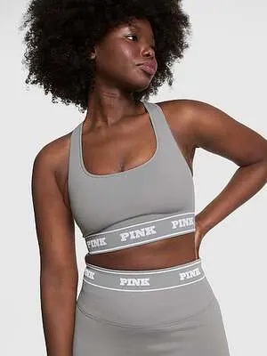 Pink Logo Activewear For Women