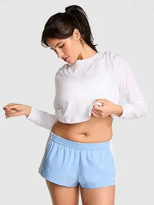 Pink Short Sleeve Sports Pants For Women
