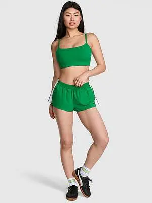 Pink Short Sleeve Activewear For Women