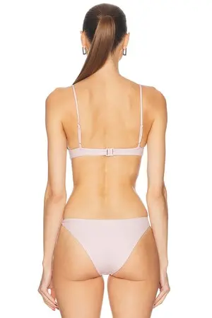 Coperni Flower Bikini Top - Pink