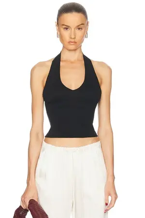 Lightweight Jersey Halter Tops