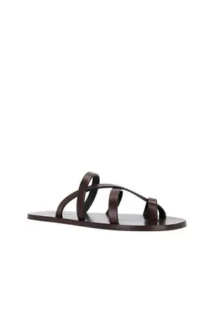 Saint Laurent Culver Flat Sandal