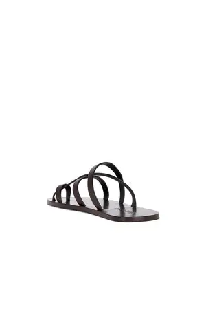 Saint Laurent Culver Flat Sandal