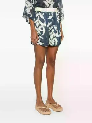 FORTE_FORTE Floral-print Shorts