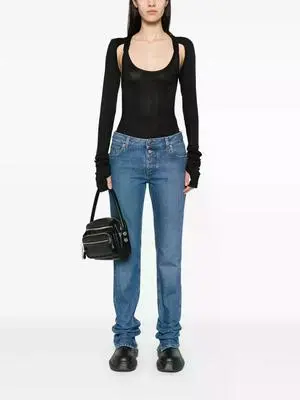 Off-White Straight Leg Jeans