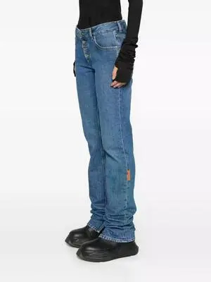 Off-White Straight Leg Jeans