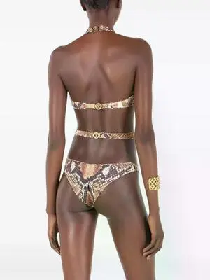 Roberto Cavalli Python One-piece Swimsuit