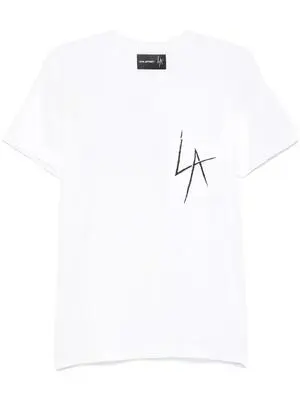 LOCAL AUTHORITY LA La Slash T-shirt - White