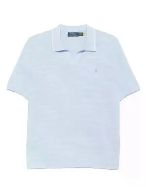 Polo Ralph Lauren Embroidered Polo Shirt - Blue