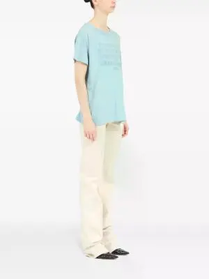 MAISON MARGIELA Logo-print T-shirt - Blue