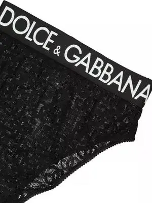 Dolce & Gabbana Logo-jacquard High-waist Briefs
