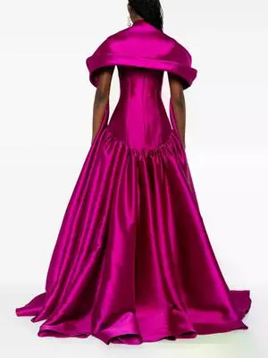 Solace London Satin Gown