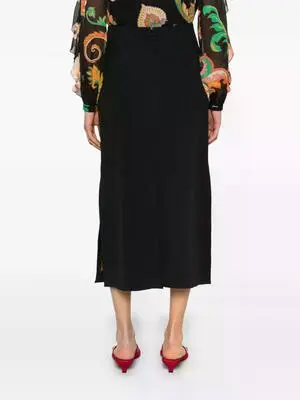 Etro Gathered Midi Skirt