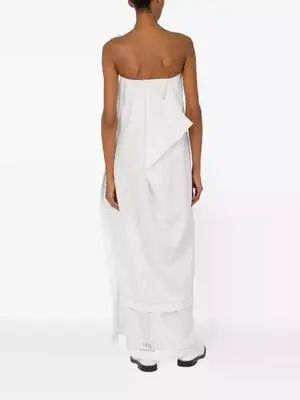 Moschino Draped Maxi Dress