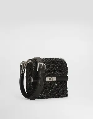 Dolce & Gabbana Woven Straw Handbag