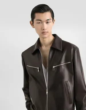 Dolce & Gabbana Lambskin Biker Jacket