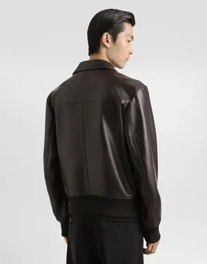 Dolce & Gabbana Lambskin Biker Jacket