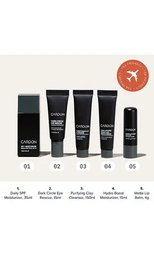 CARDON Jet Set Travel Kit With Dopp Kit
