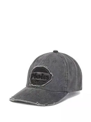 Philipp Plein Logo-patch Baseball Cap - Grey