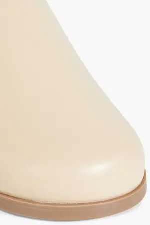 MANSUR GAVRIEL Leather Slippers - Cream