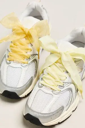 Anthropologie Organza Shoe Laces - Yellow