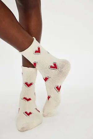 Free People Cupids Bow Crew Socks