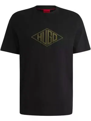 Hugo Embroidered Cotton T-shirt