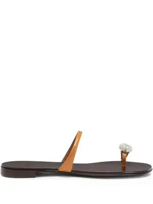 GIUSEPPE ZANOTTI Leather Sandals