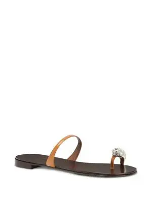 GIUSEPPE ZANOTTI Leather Sandals