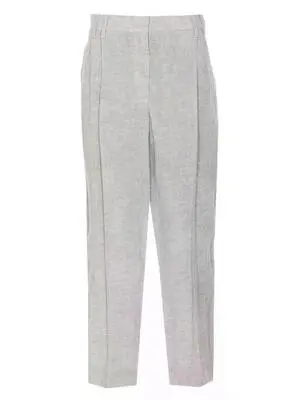 Brunello Cucinelli Pressed-crease Trousers
