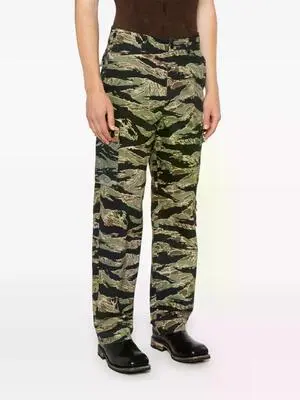 Givenchy Camouflage-pattern Cargo Trousers