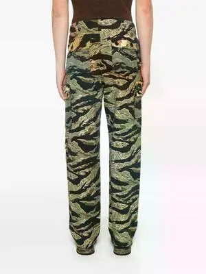 Givenchy Camouflage-pattern Cargo Trousers